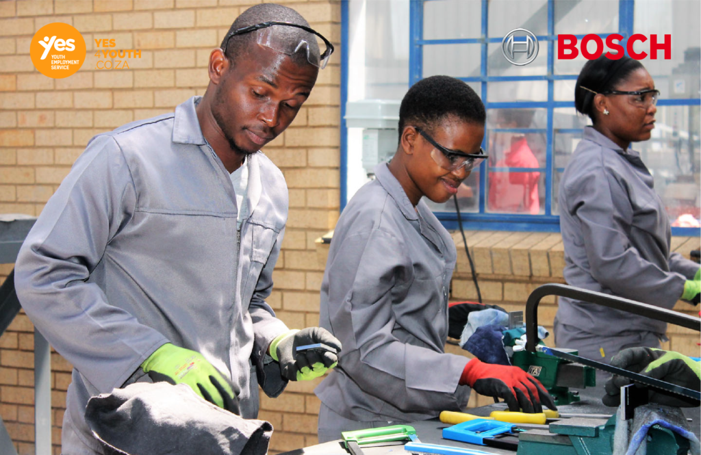 Bosch up-skilling youth through YES ???? - yes4youth