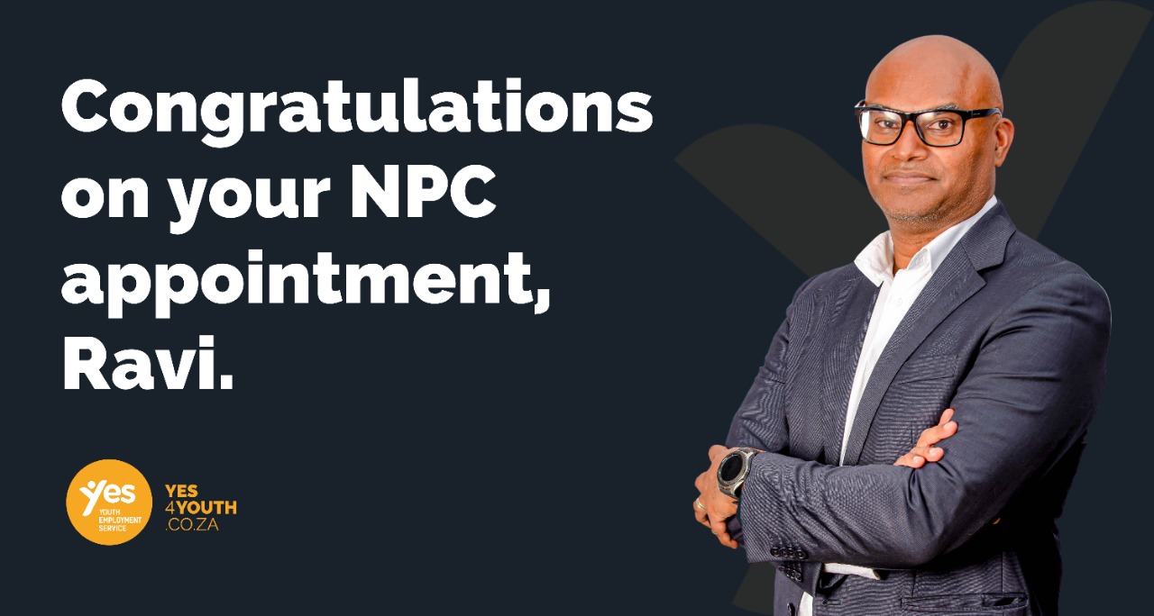 YES CEO Ravi Naidoo appointed to National Planning Commission - yes4youth