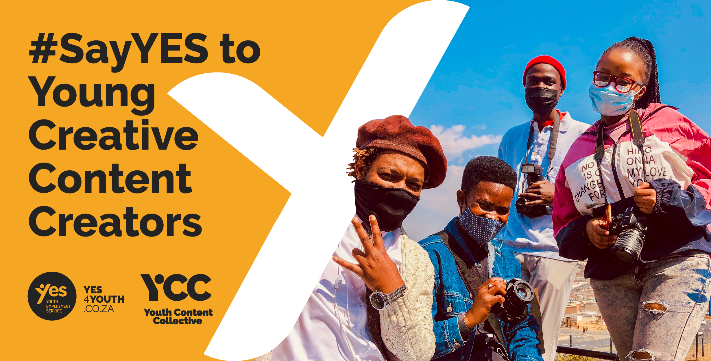 Say YES to young creative content creators - yes4youth