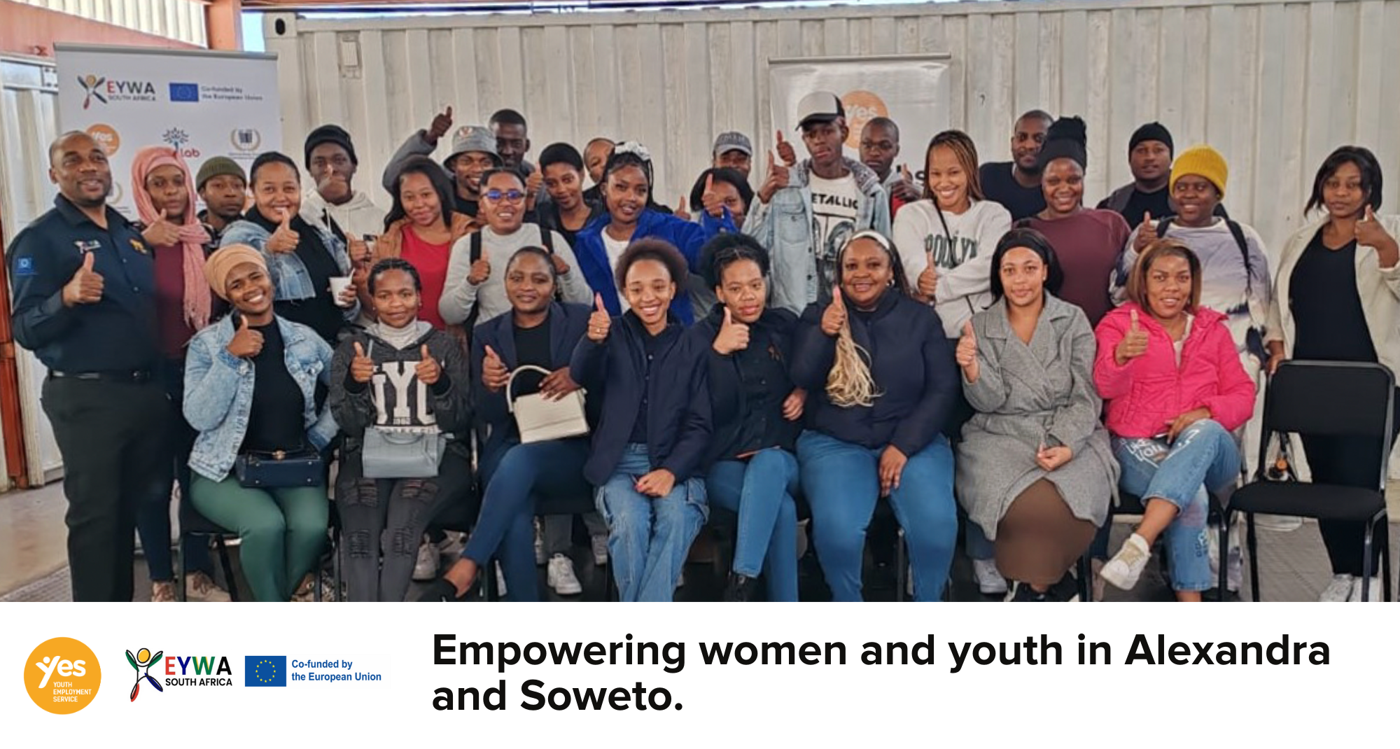 YES, EoWY partner to boost youth, women jobs in Alex & Soweto